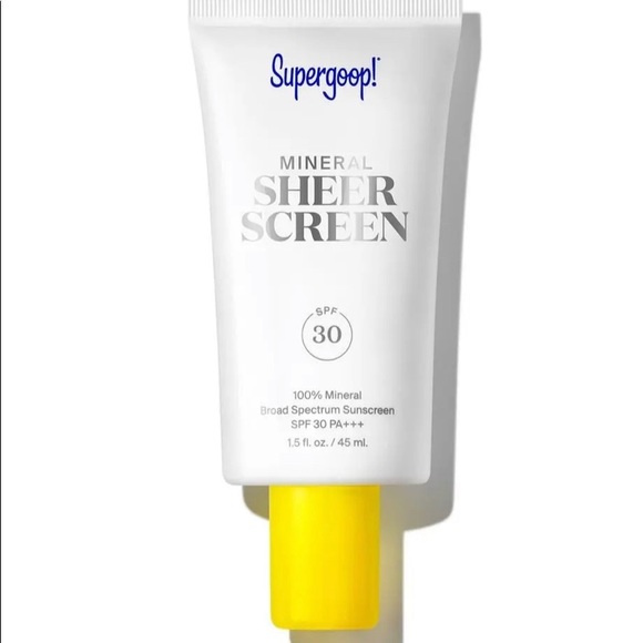 Supergoop! | Skincare | Supergoop Mineral Sheer Screen Spf 3 | Poshmark